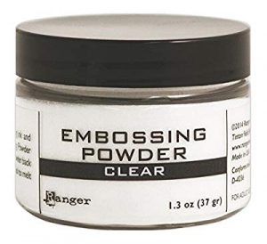 -EMBOSSING PWDR CLEAR - Ranger - SnR Star
