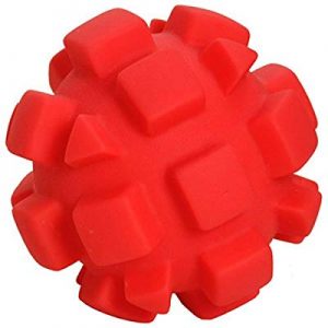 RED -BUMPY BALL 4" - Soft-Flex - SnR Star